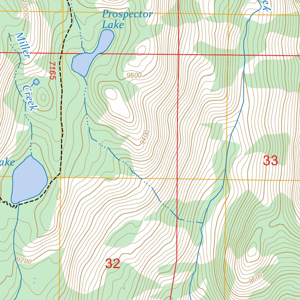 Fremont Lake North, WY FSTopo Map by US Forest Service - Topo | Avenza Maps