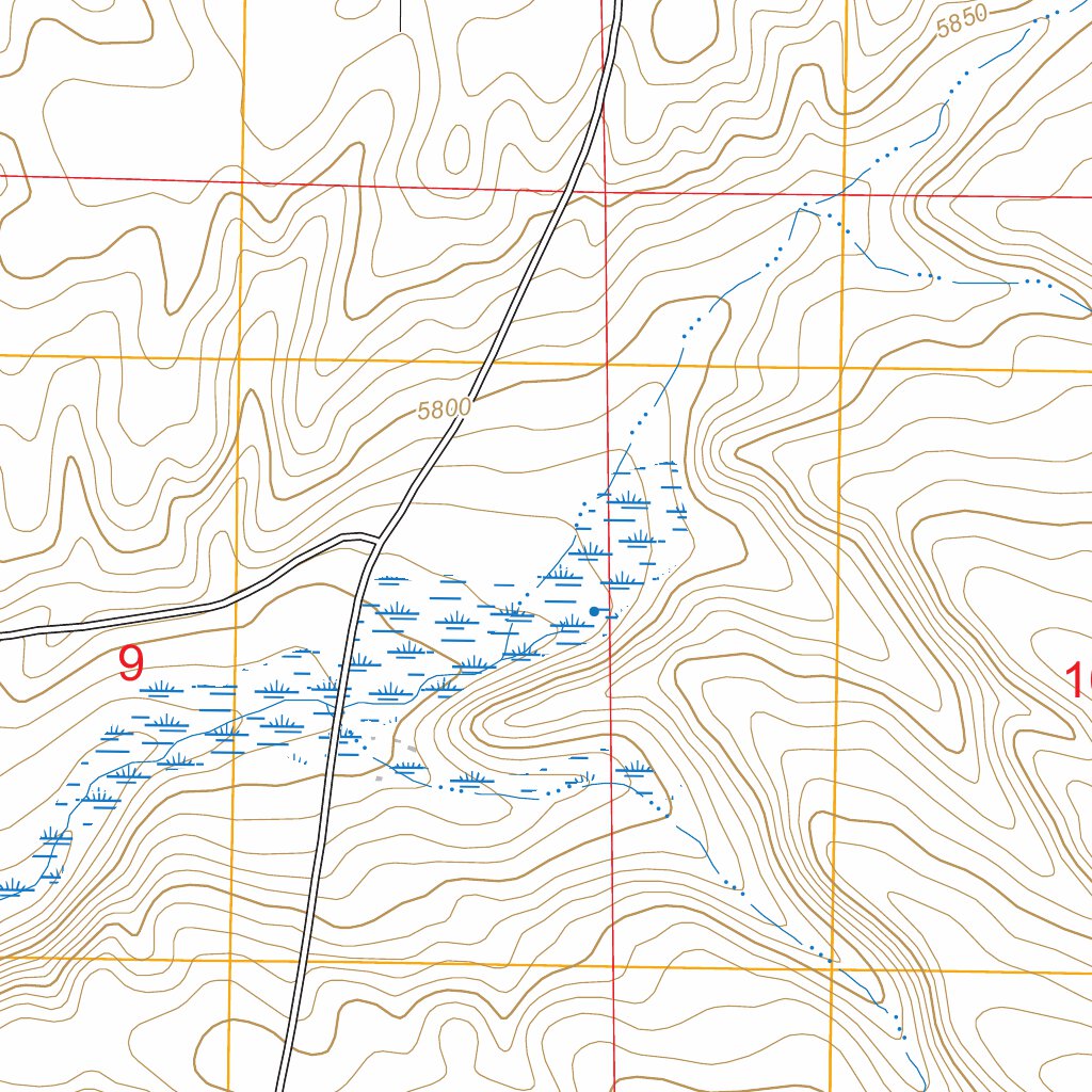 Frost Creek, NV FSTopo Map by US Forest Service - Topo | Avenza Maps