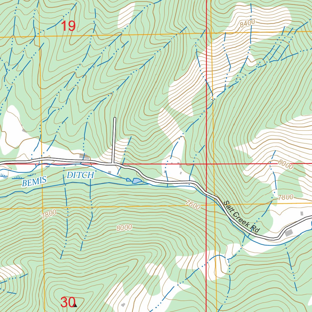 Fulford, CO FSTopo Map by US Forest Service - Topo | Avenza Maps