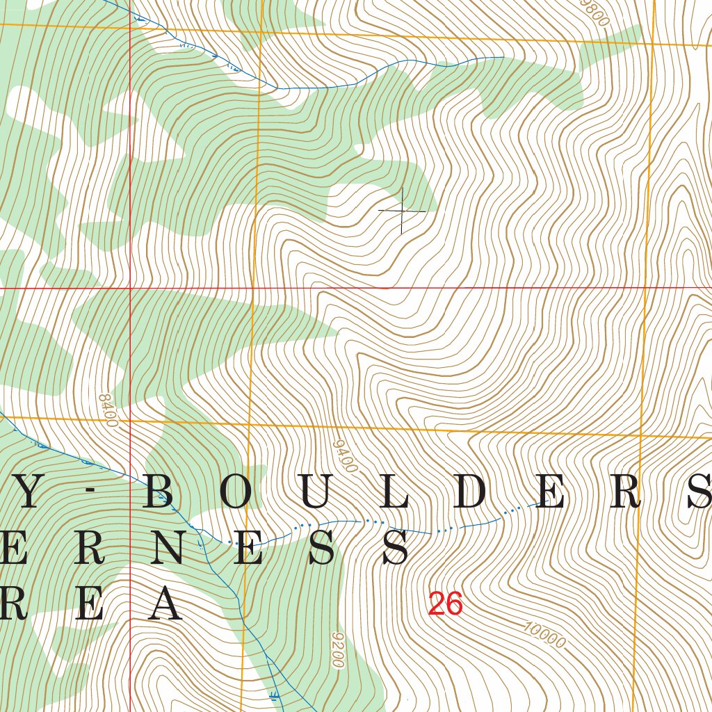 Galena Peak, ID FSTopo Map by US Forest Service - Topo | Avenza Maps