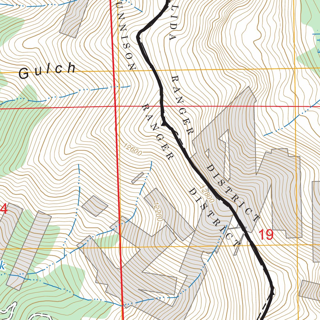 Garfield, CO FSTopo Map by US Forest Service - Topo | Avenza Maps