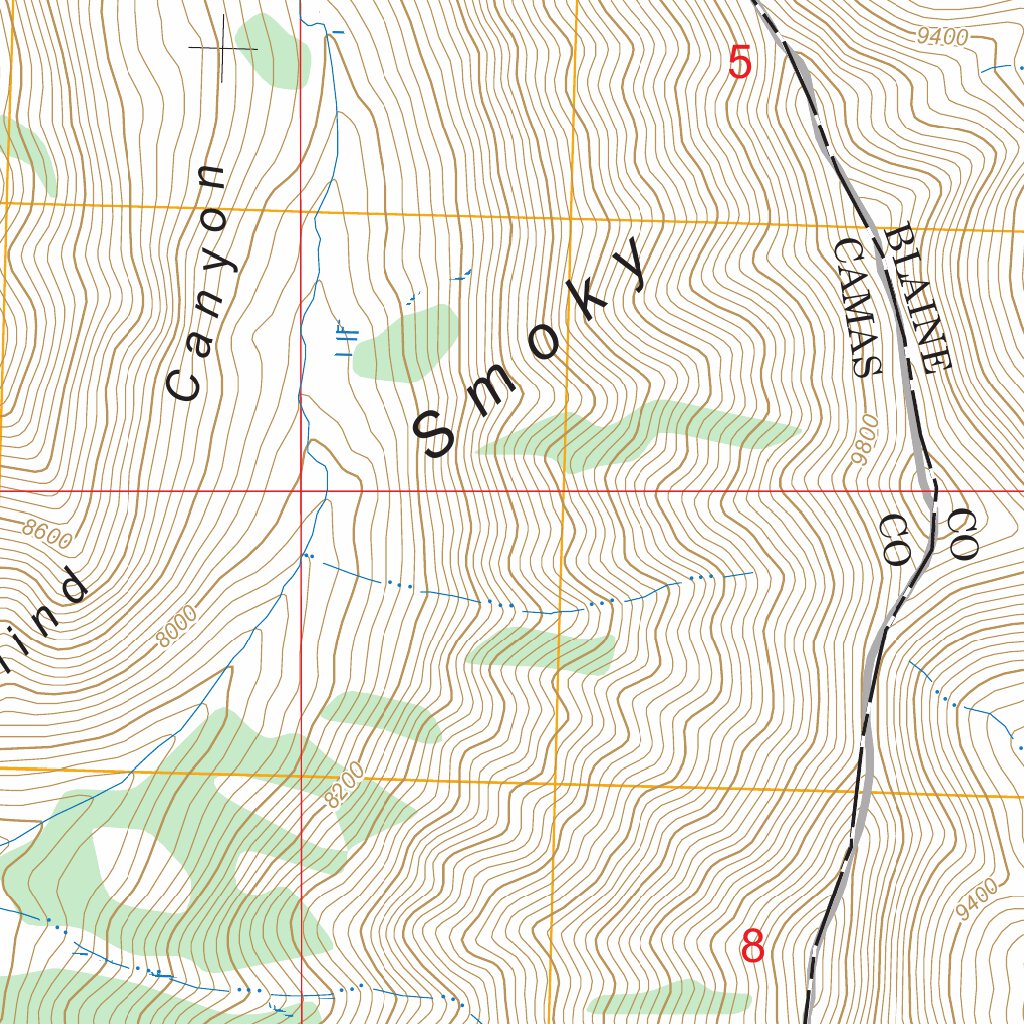 Galena, ID FSTopo Map by US Forest Service - Topo | Avenza Maps