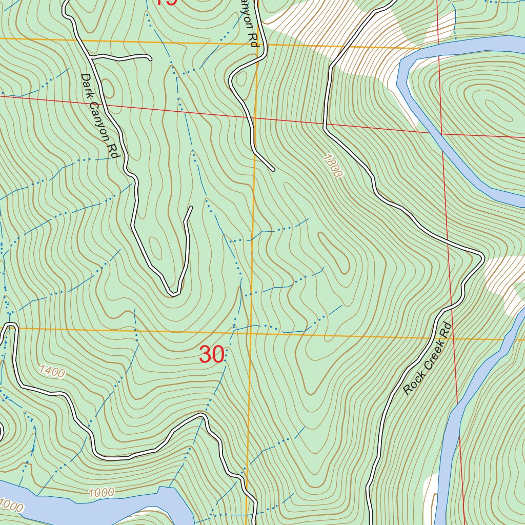 Garden Valley, CA FSTopo Map by US Forest Service - Topo | Avenza Maps