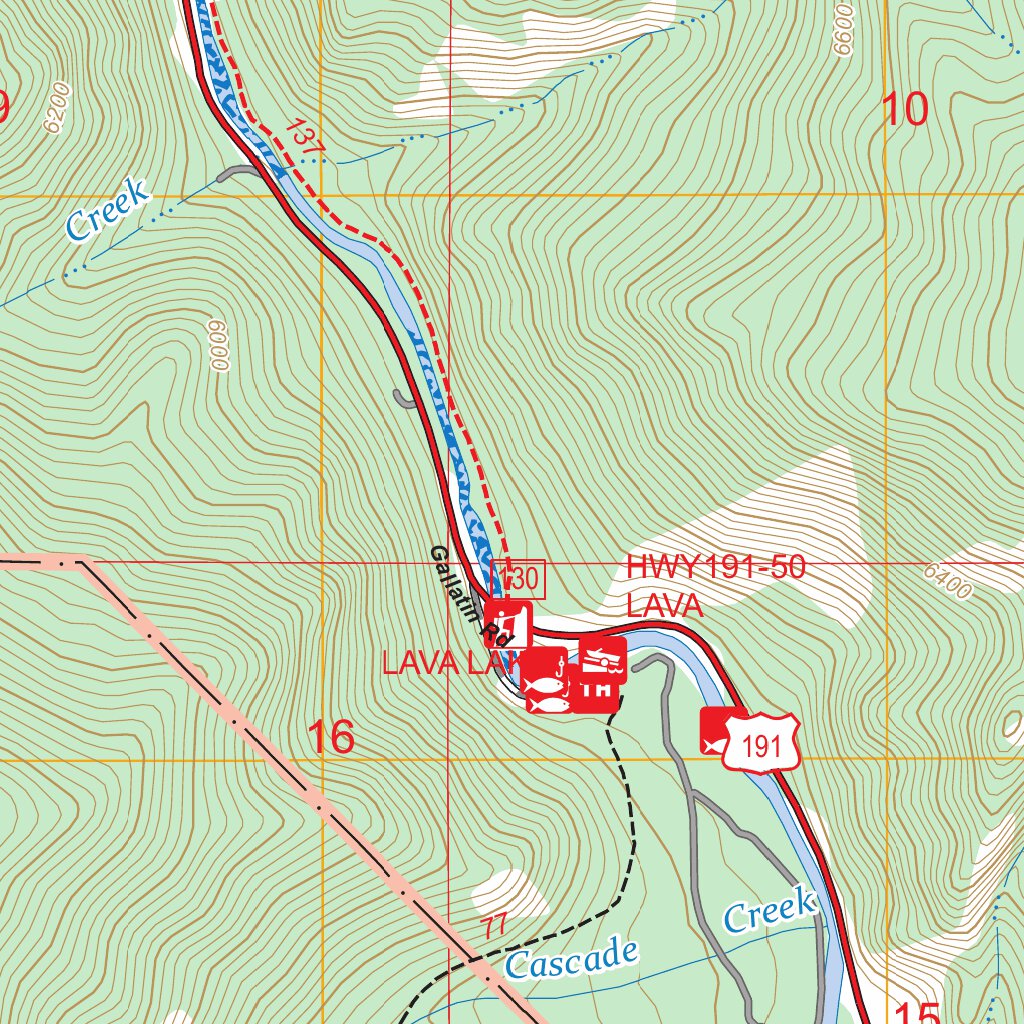 Garnet Mountain, MT FSTopo Map by US Forest Service - Topo | Avenza Maps