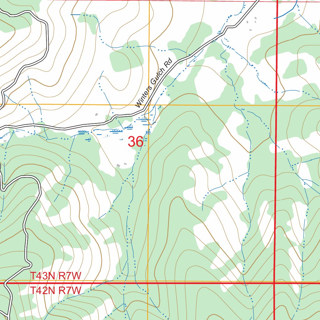 Gazelle, CA FSTopo Map by US Forest Service - Topo | Avenza Maps