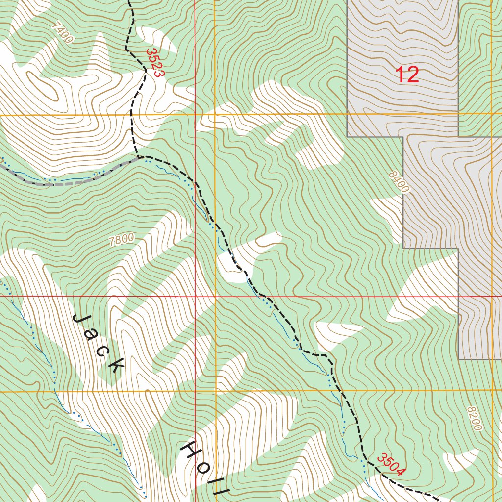 Georgetown, ID FSTopo Map by US Forest Service - Topo | Avenza Maps