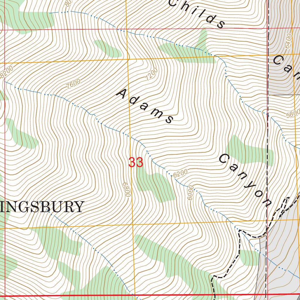 Genoa, NV FSTopo Map by US Forest Service - Topo | Avenza Maps