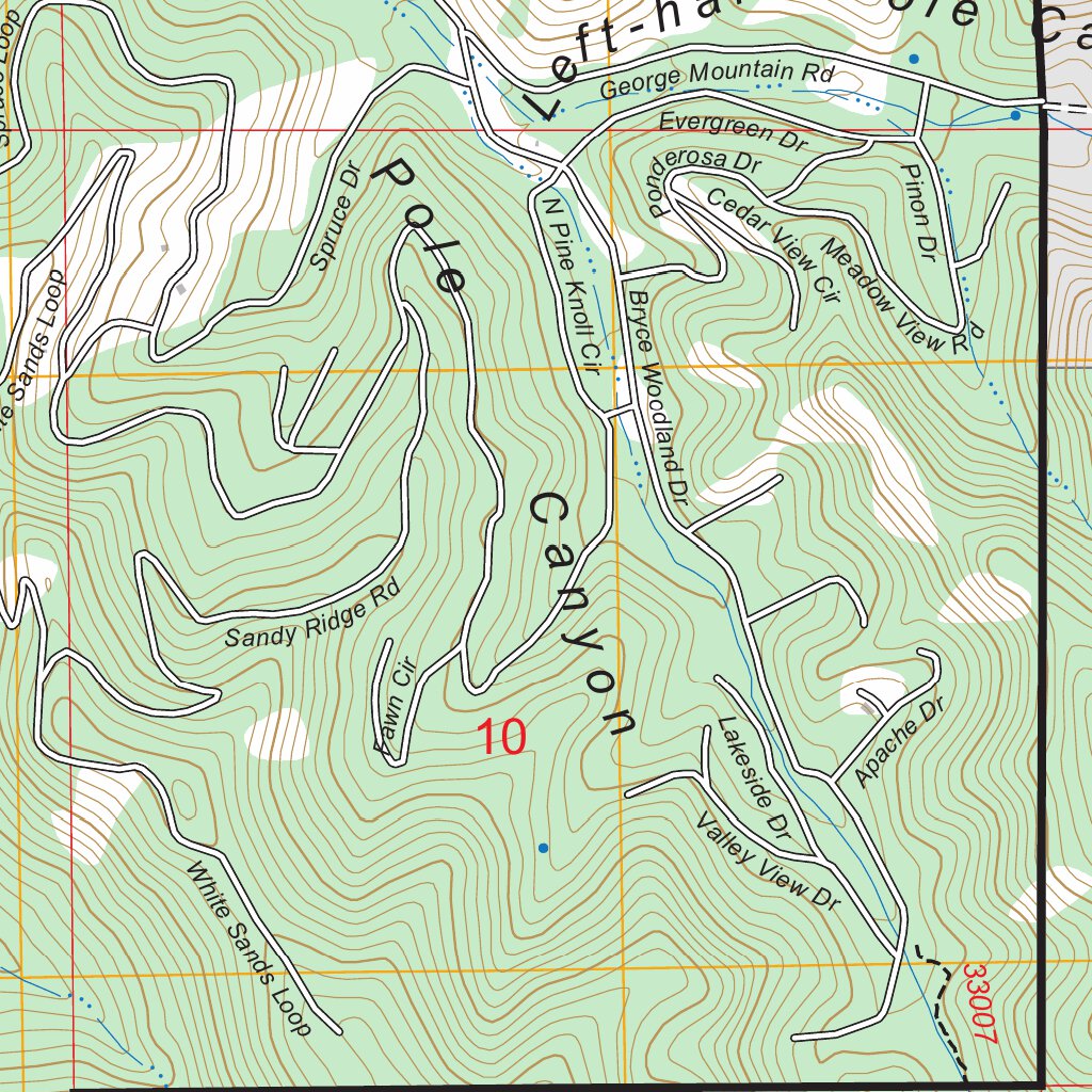 George Mountain, UT FSTopo Map by US Forest Service - Topo | Avenza Maps
