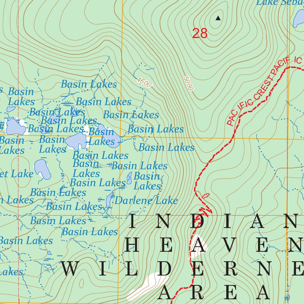 Gifford Peak, WA FSTopo Map by US Forest Service - Topo | Avenza Maps