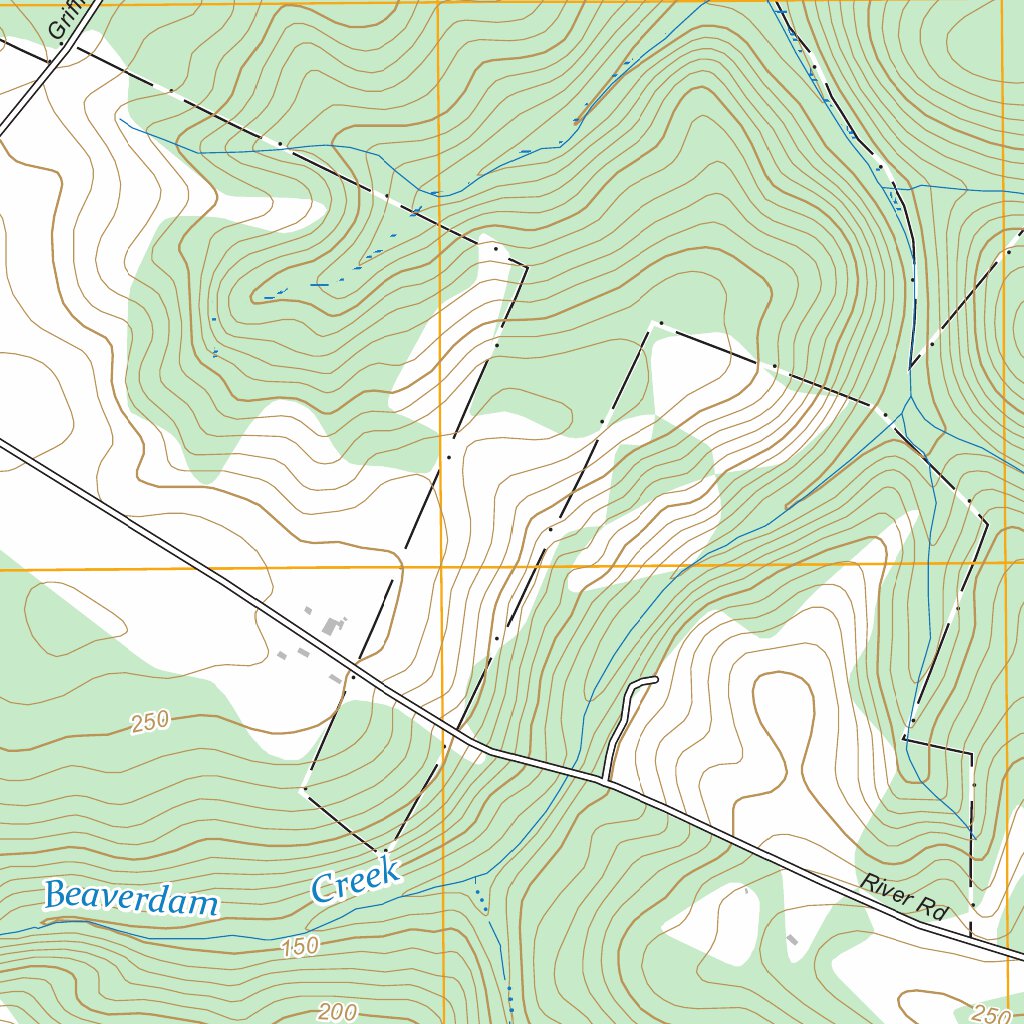 Girard, GA-SC FSTopo Map by US Forest Service - Topo | Avenza Maps