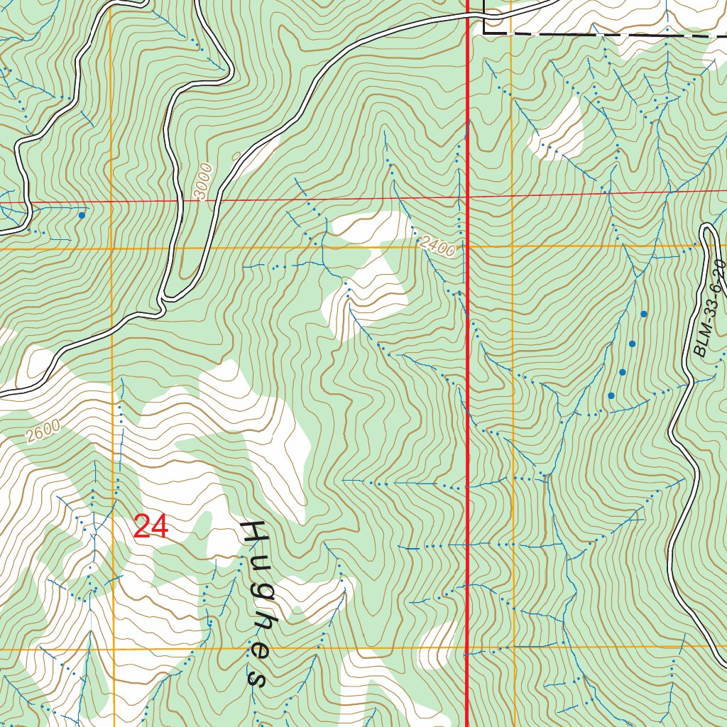 Glendale, OR FSTopo Map by US Forest Service - Topo | Avenza Maps