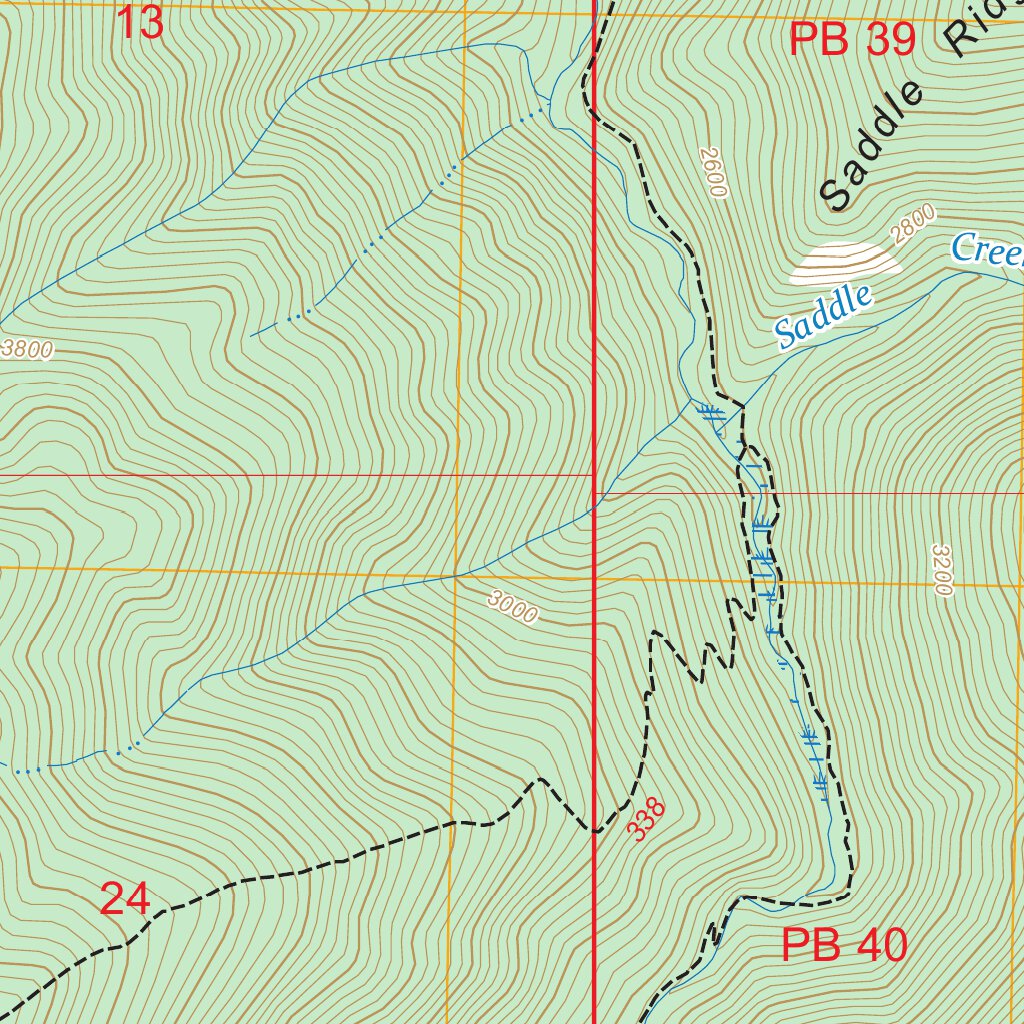 Goddard Point, ID FSTopo Map by US Forest Service - Topo | Avenza Maps