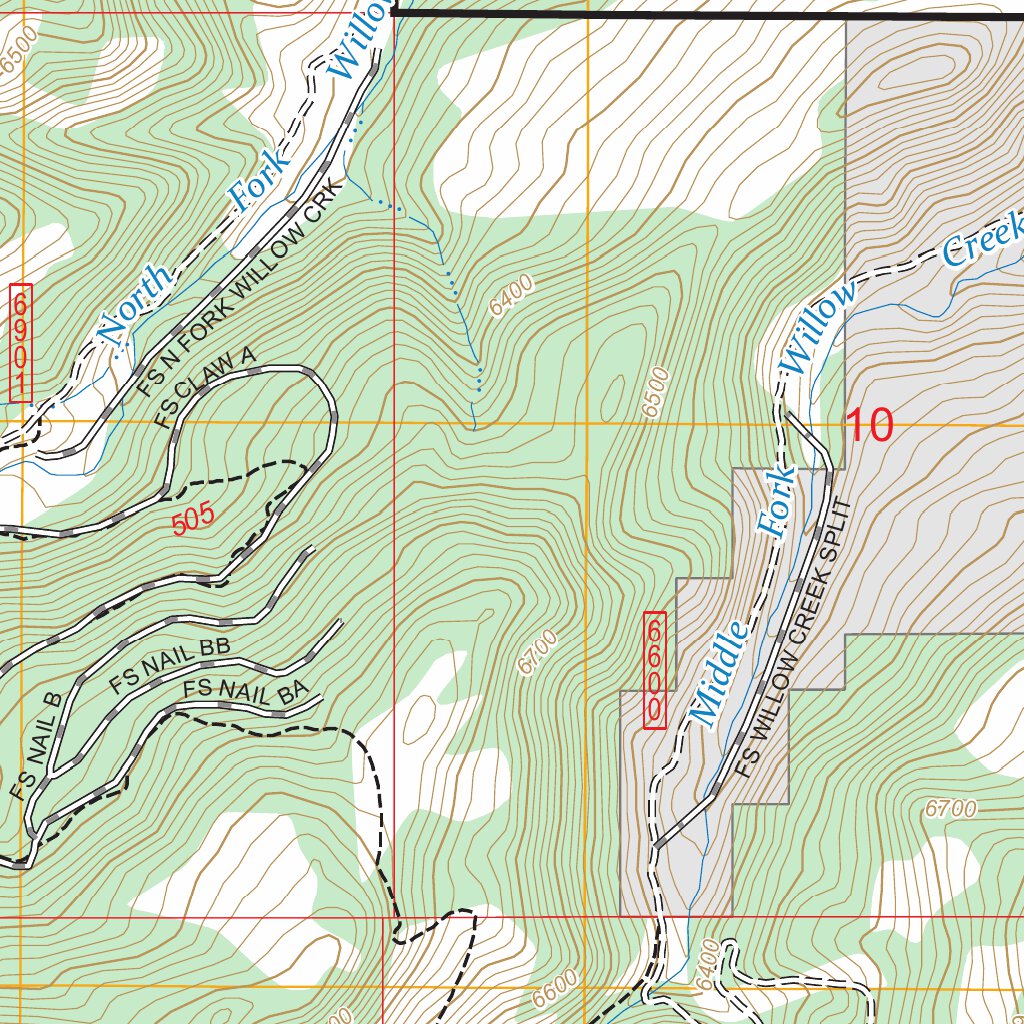 Gobblers Knob, MT FSTopo Map by US Forest Service - Topo | Avenza Maps