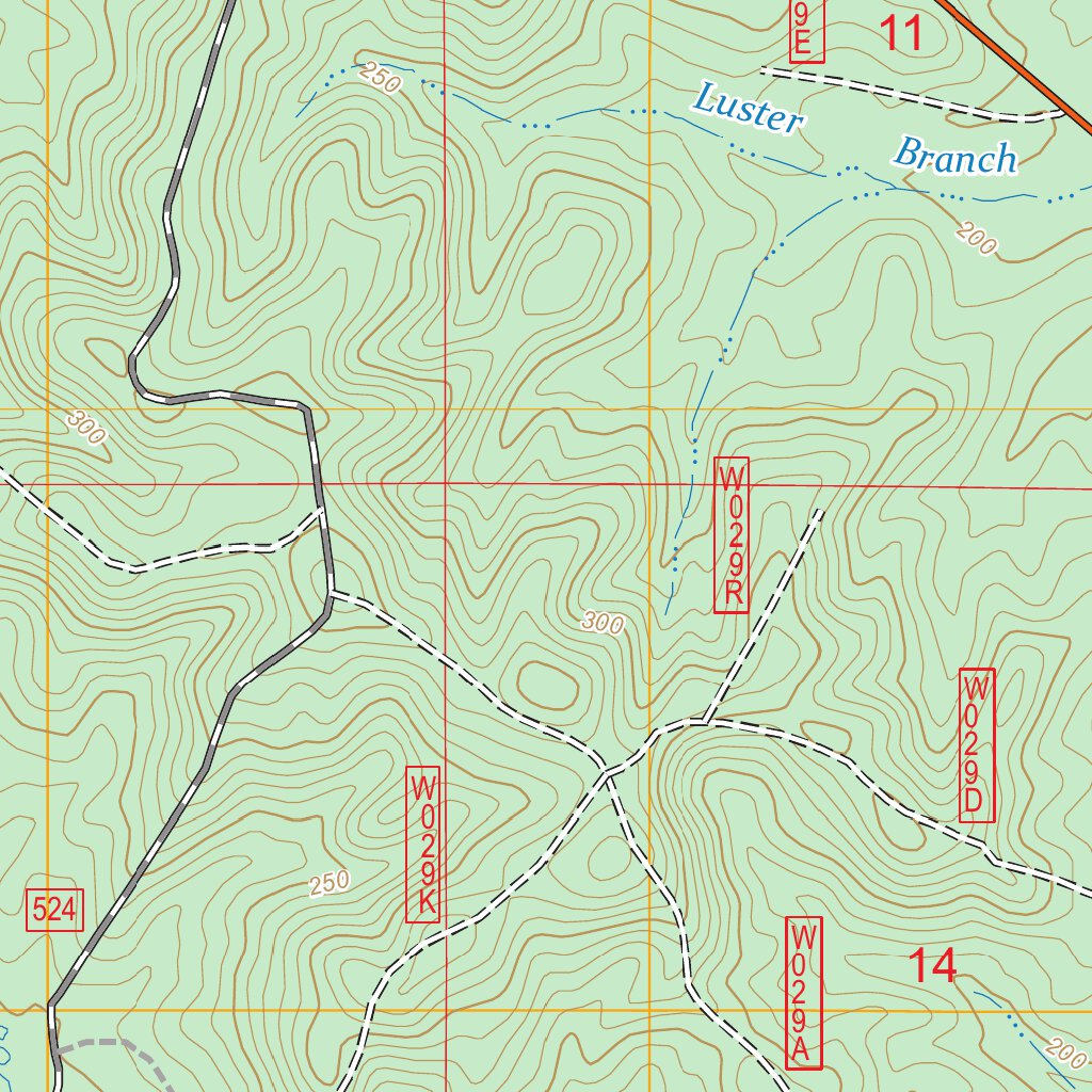 Goldonna, LA FSTopo Map by US Forest Service - Topo | Avenza Maps