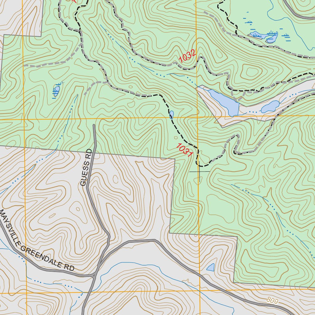 Gore, OH FSTopo Map by US Forest Service - Topo | Avenza Maps
