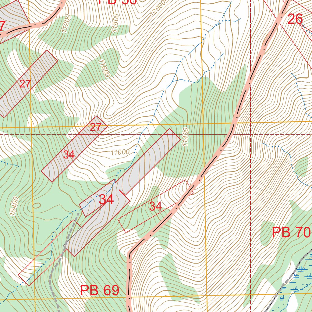 Gothic, CO FSTopo Map by US Forest Service - Topo | Avenza Maps