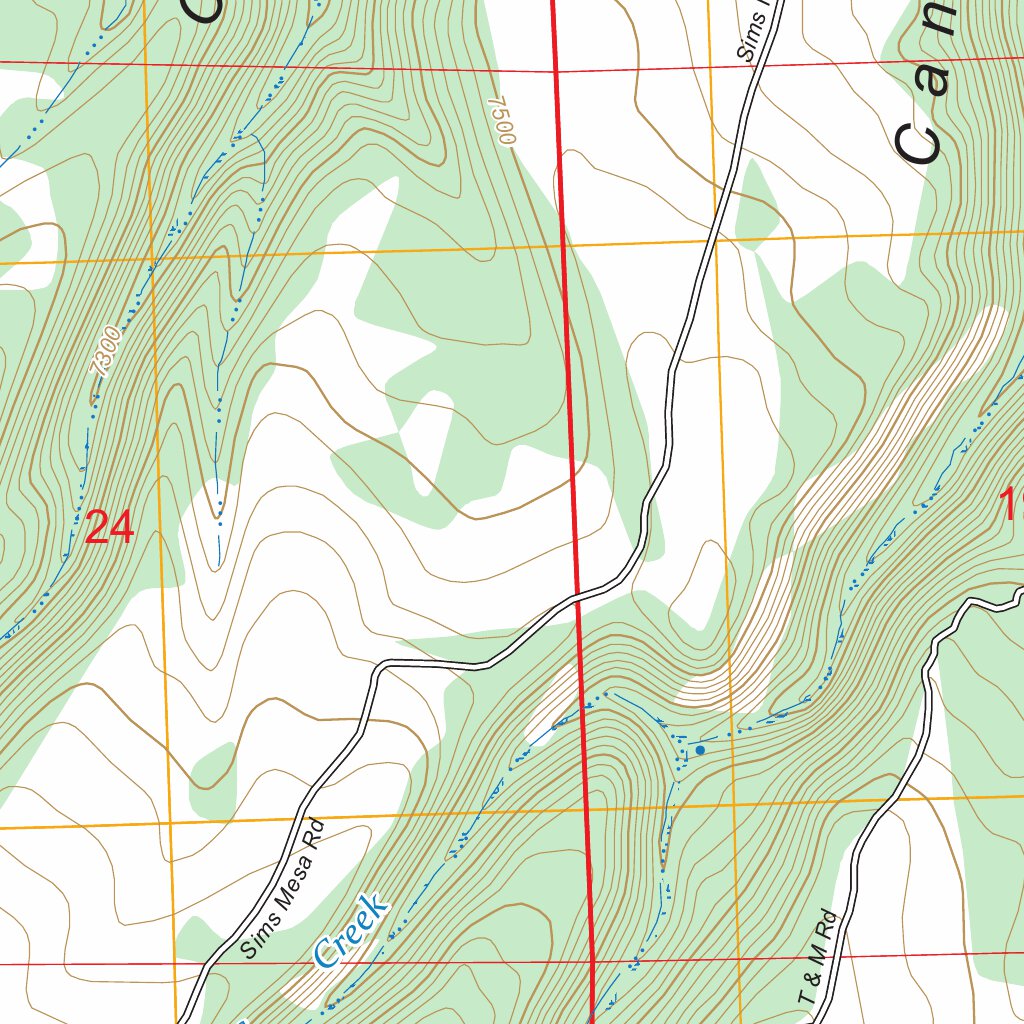 Government Springs, CO FSTopo Map by US Forest Service - Topo | Avenza Maps