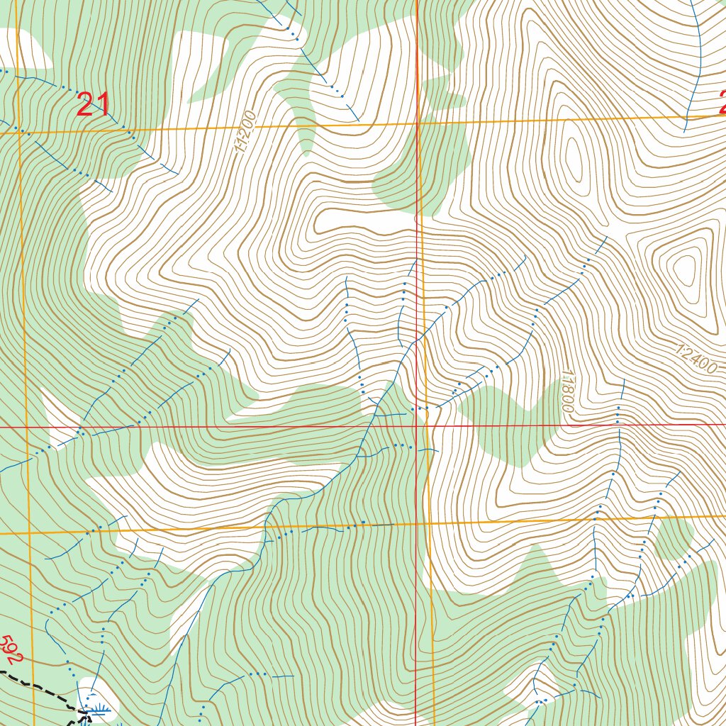 Granite Lake, CO FSTopo Map by US Forest Service - Topo | Avenza Maps
