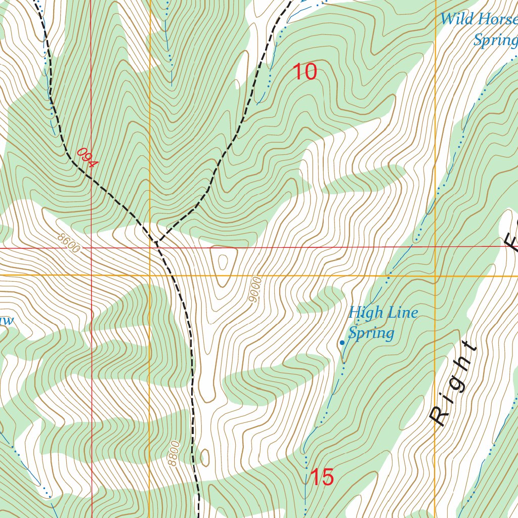 Gray Head Peak, UT FSTopo Map by US Forest Service - Topo | Avenza Maps