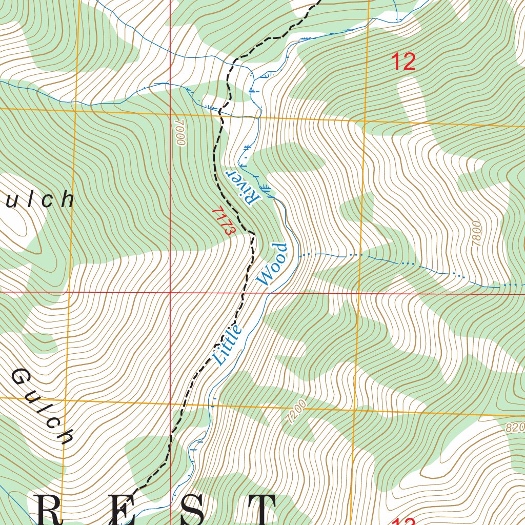 Grays Peak, ID FSTopo Map by US Forest Service - Topo | Avenza Maps