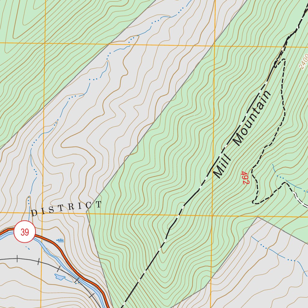 Green Valley, VA FSTopo Map by US Forest Service - Topo | Avenza Maps