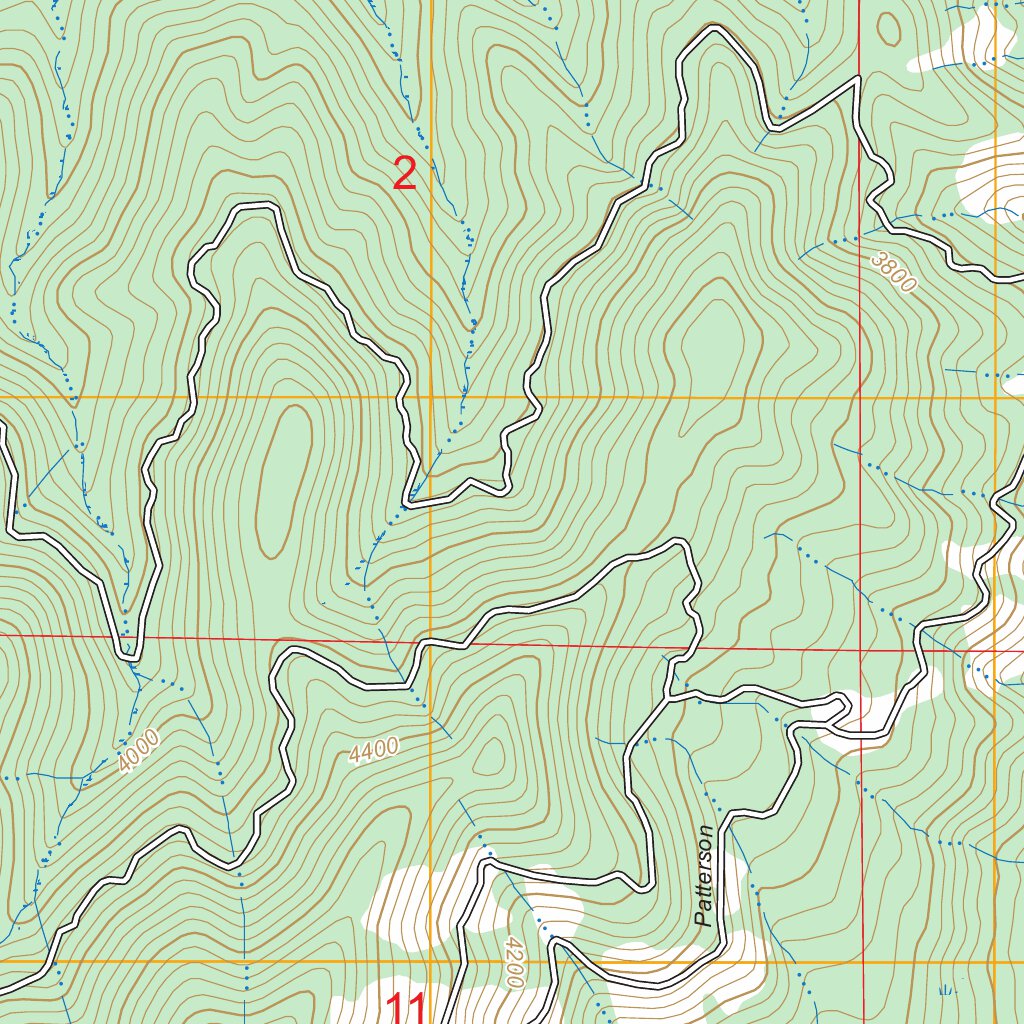 Greenview, CA FSTopo Map by US Forest Service - Topo | Avenza Maps