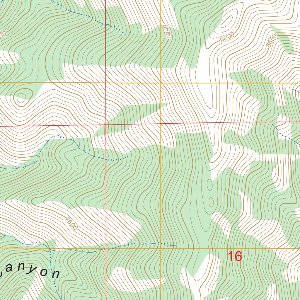 Grover, WY FSTopo Map by US Forest Service - Topo | Avenza Maps