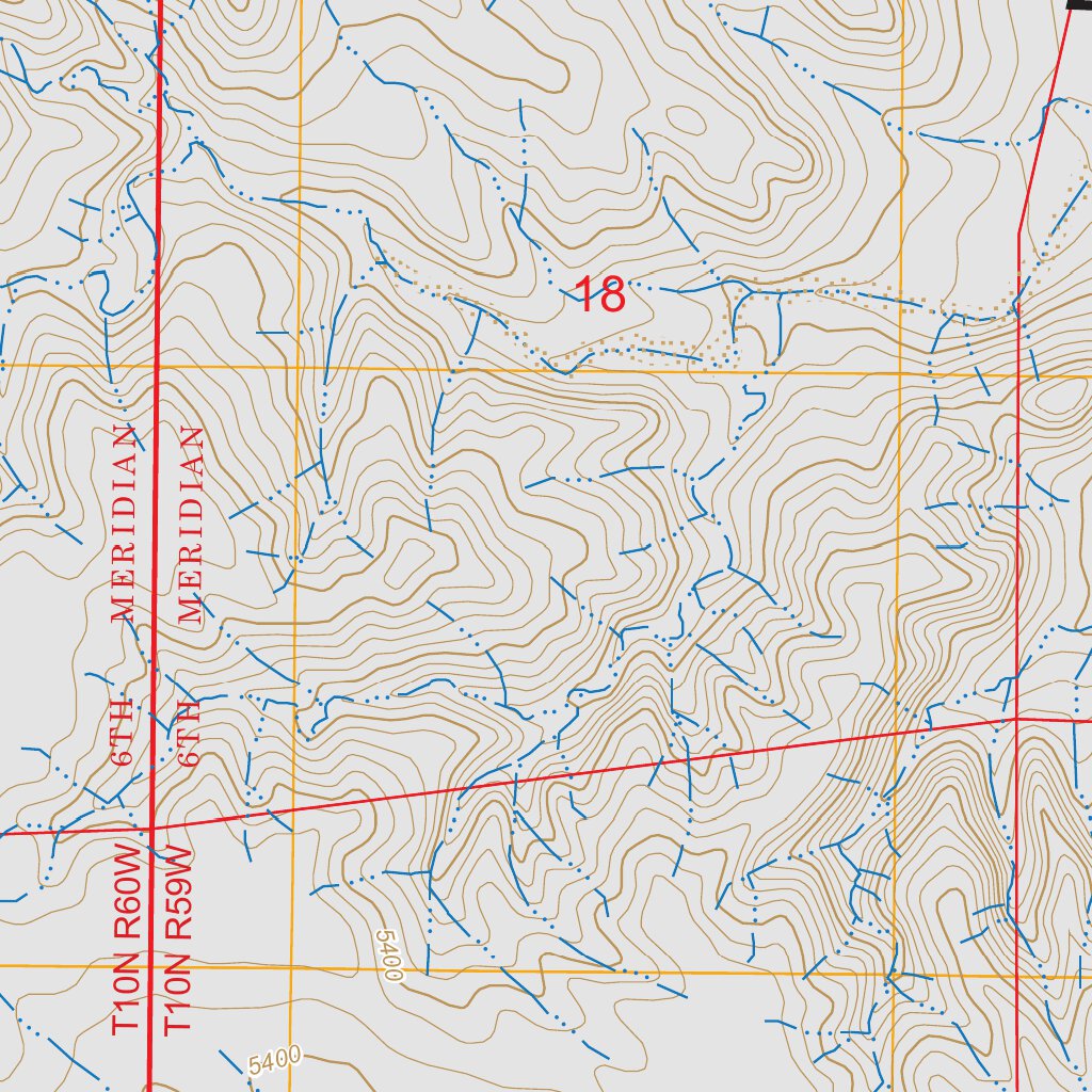 Grover SE, CO FSTopo Map by US Forest Service - Topo | Avenza Maps