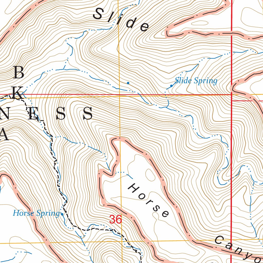 Gunsight Point, AZ FSTopo Map by US Forest Service - Topo | Avenza Maps