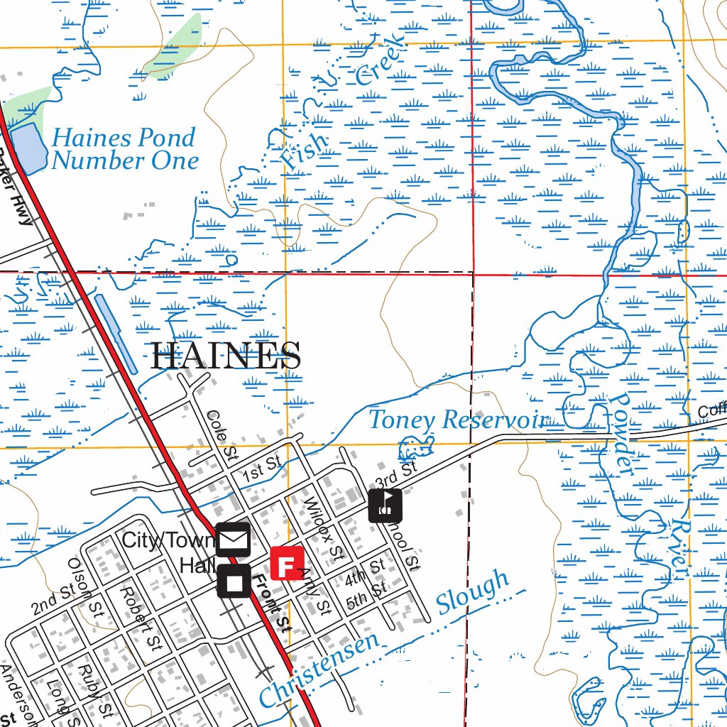 Haines, OR FSTopo Map by US Forest Service - Topo | Avenza Maps
