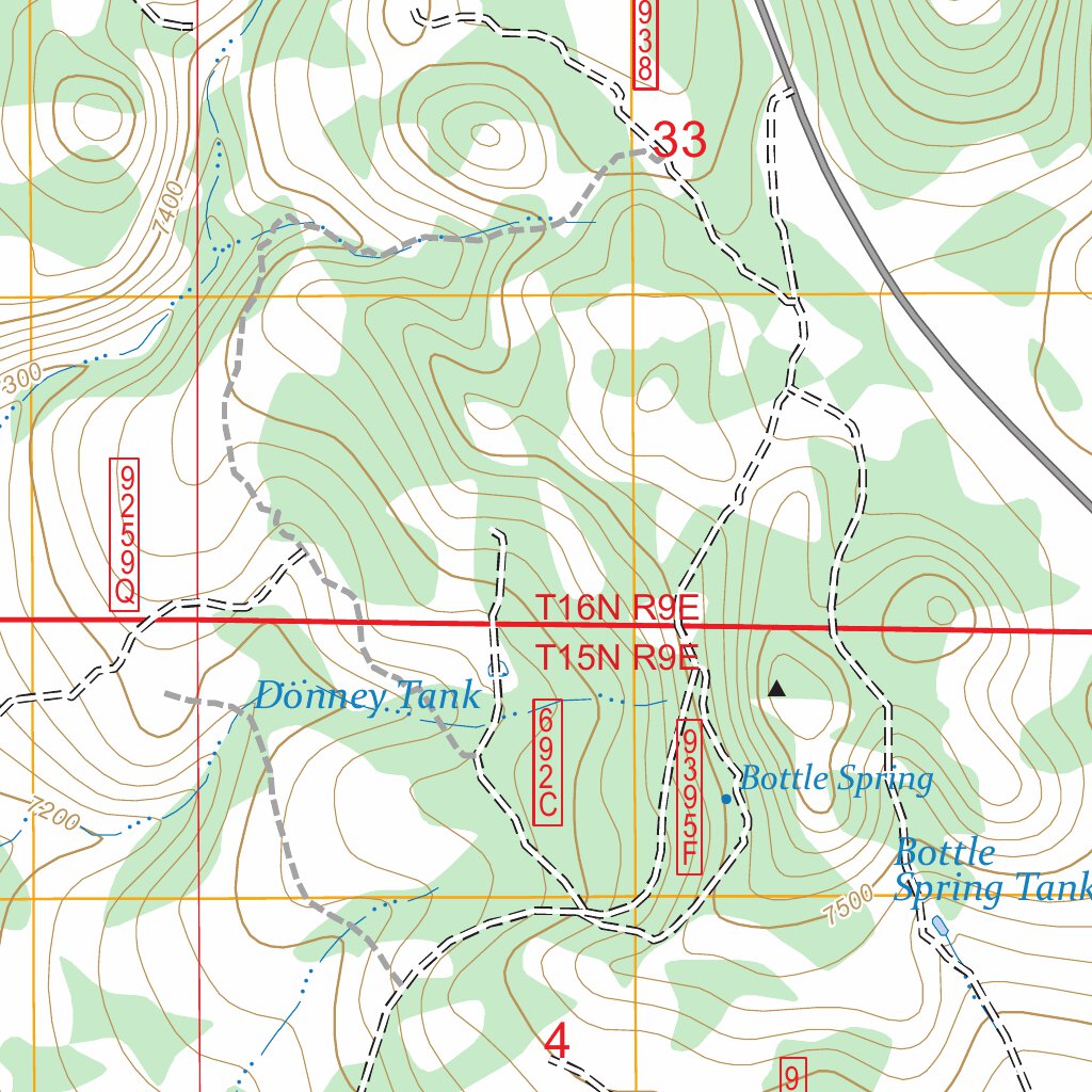Happy Jack, AZ FSTopo Map by US Forest Service - Topo | Avenza Maps