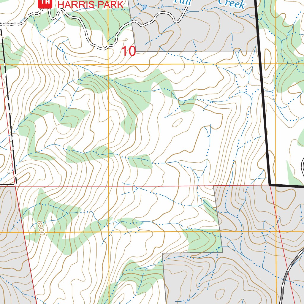 Harris Park, WY FSTopo Map by US Forest Service - Topo | Avenza Maps