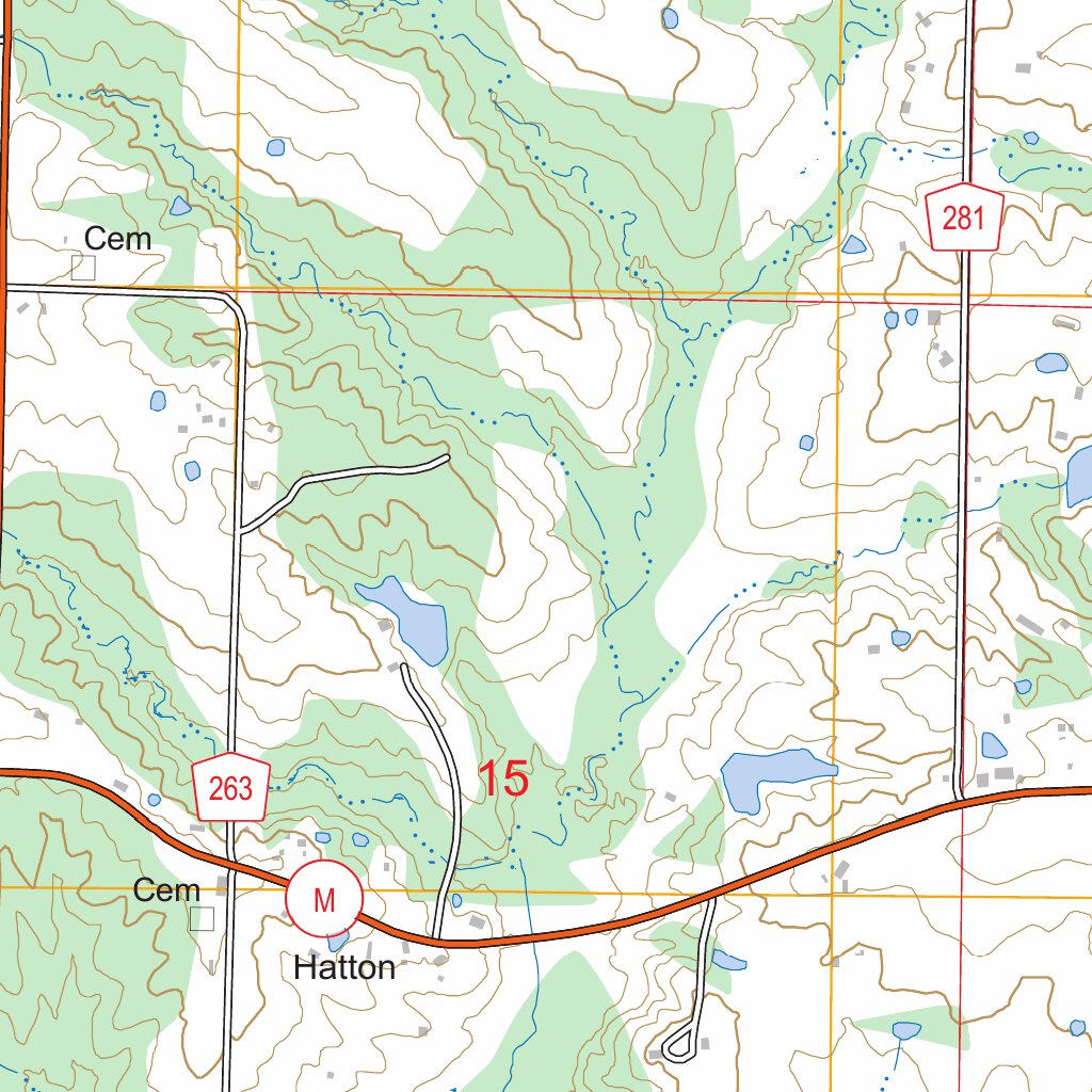 Hatton, MO FSTopo Map by US Forest Service - Topo | Avenza Maps