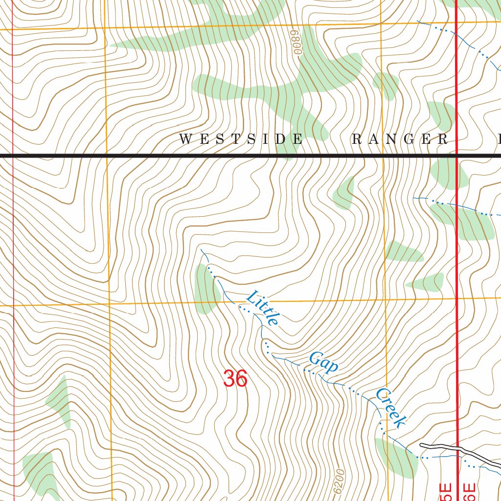 Hawkins, ID FSTopo Map by US Forest Service - Topo | Avenza Maps