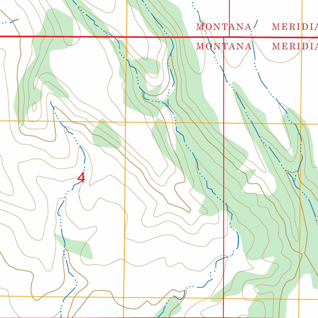 Haymaker Ranch SW, MT FSTopo Map by US Forest Service - Topo | Avenza Maps