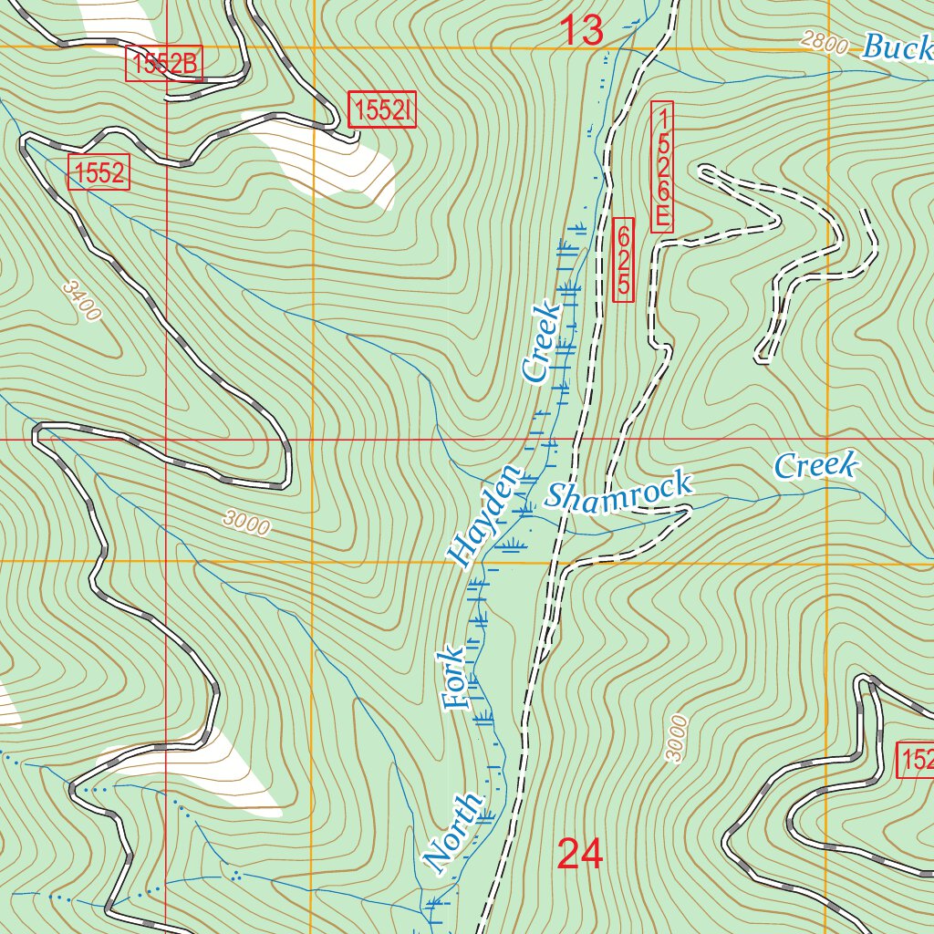 Hayden Lake, ID FSTopo Map by US Forest Service - Topo | Avenza Maps