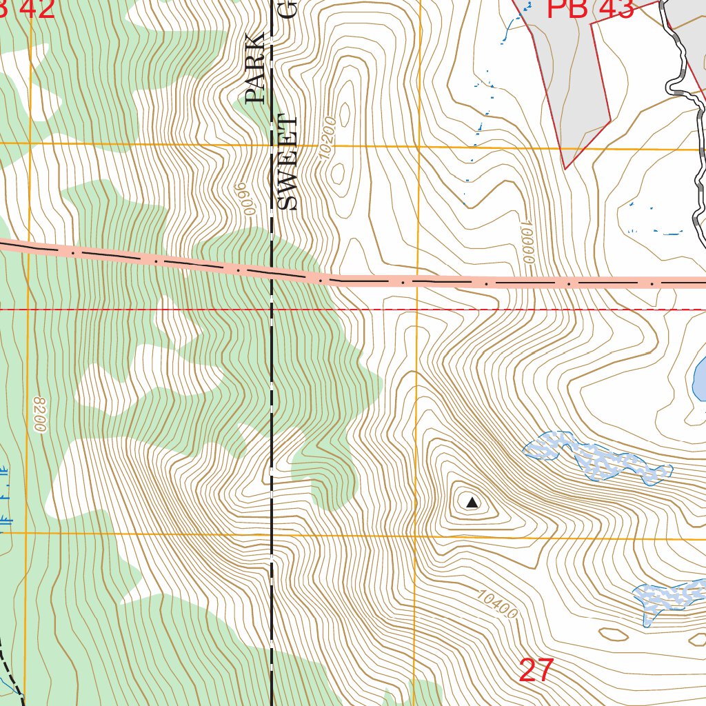 Haystack Peak, MT FSTopo Map by US Forest Service - Topo | Avenza Maps
