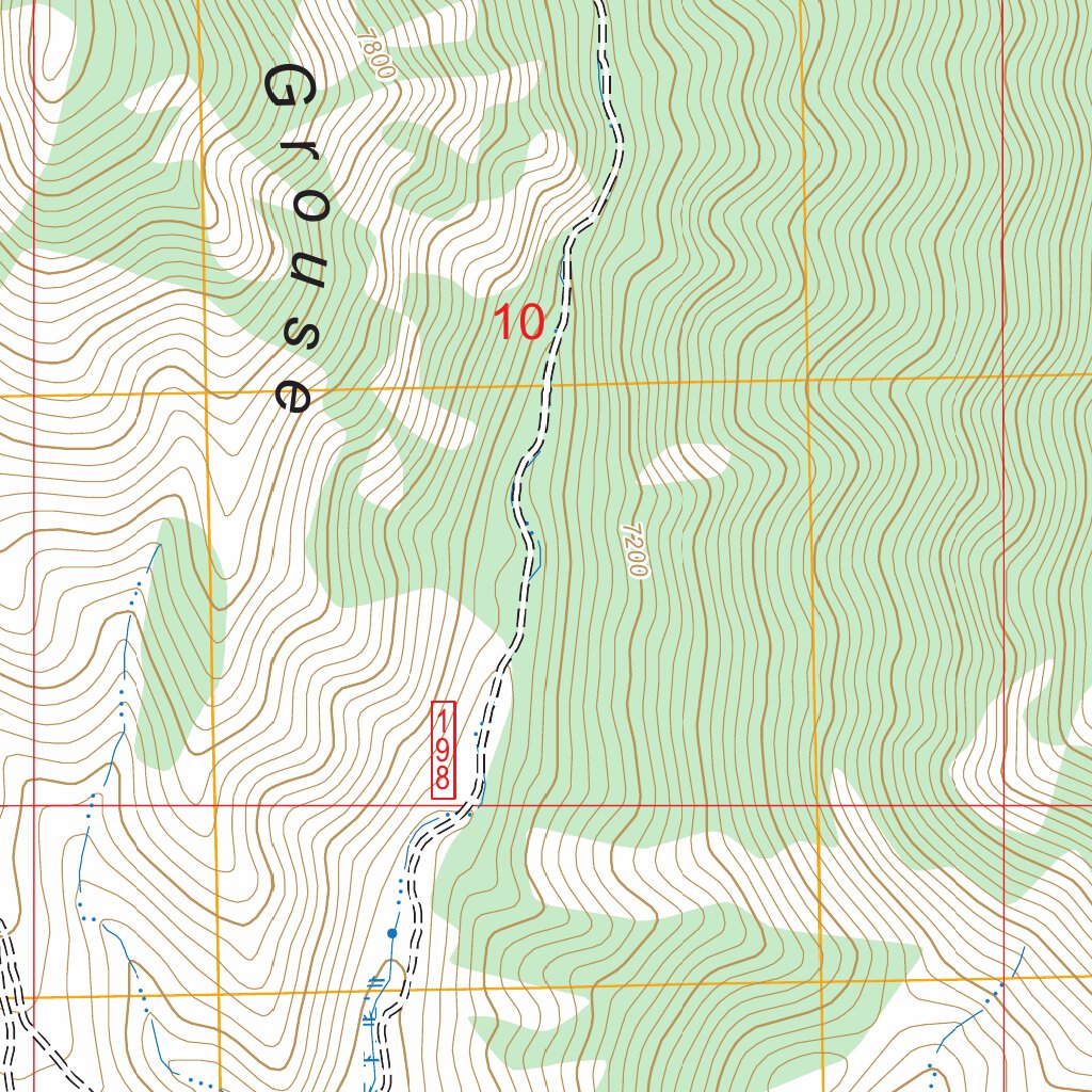 Heart Mountain, ID FSTopo Map by US Forest Service - Topo | Avenza Maps