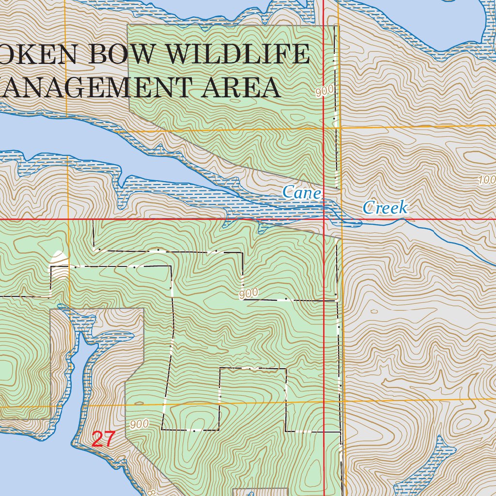 Hee Creek, OK FSTopo Map by US Forest Service - Topo | Avenza Maps