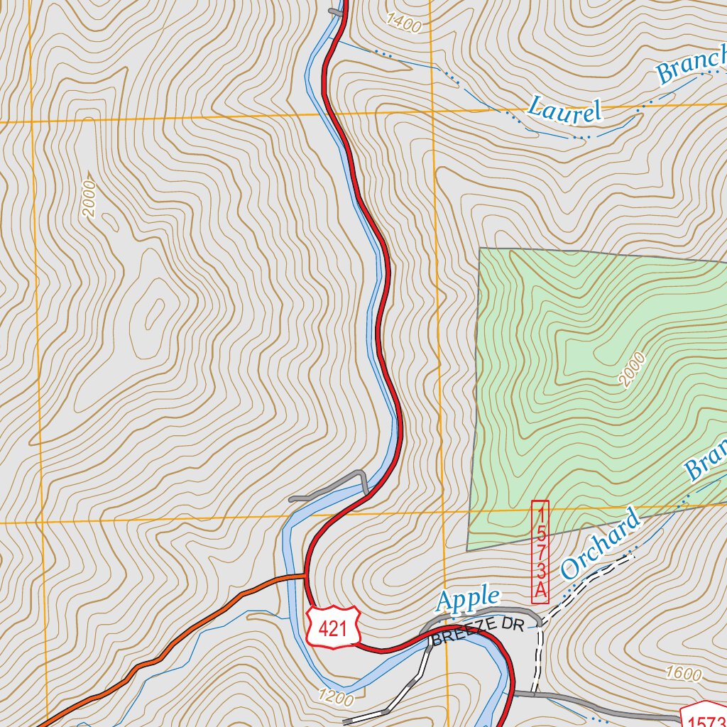 Helton, KY FSTopo Map by US Forest Service - Topo | Avenza Maps