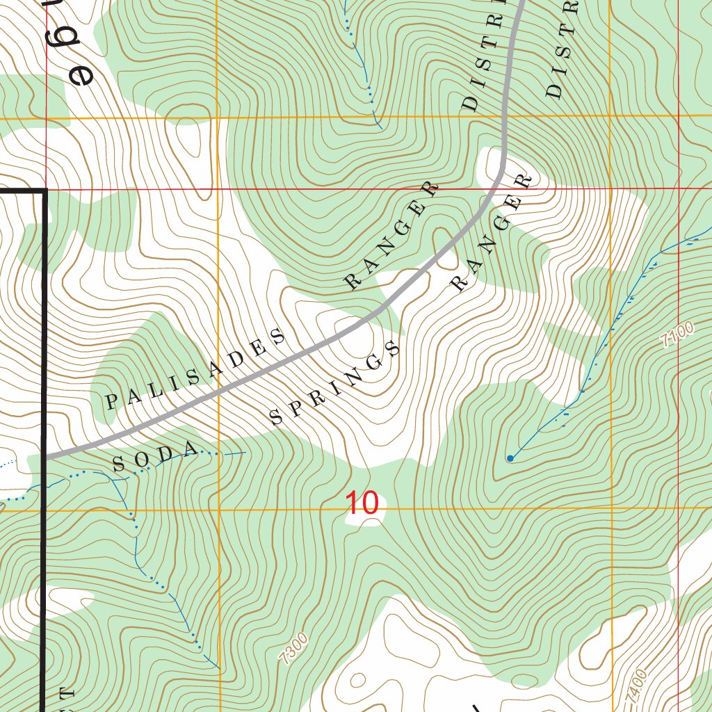 Herman, ID FSTopo Map by US Forest Service - Topo | Avenza Maps