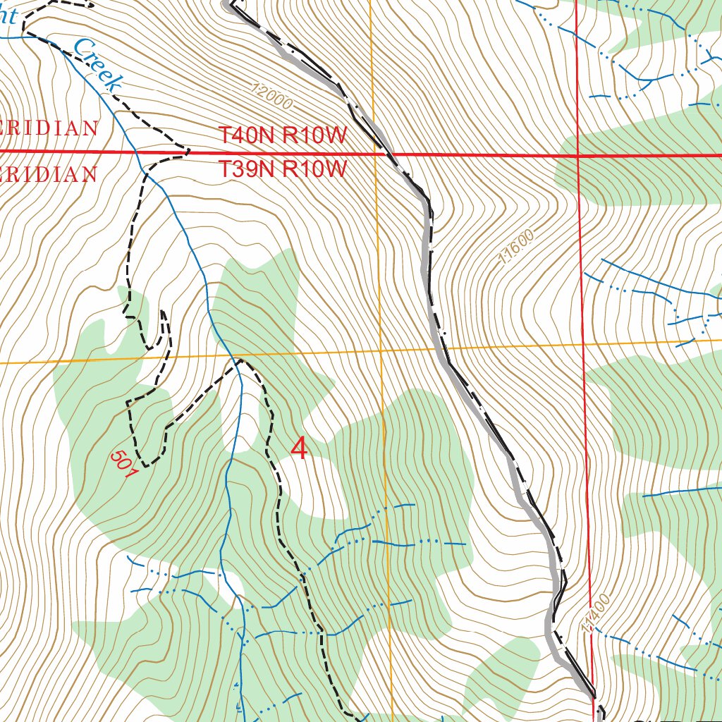 Hermosa Peak, CO FSTopo Map by US Forest Service - Topo | Avenza Maps