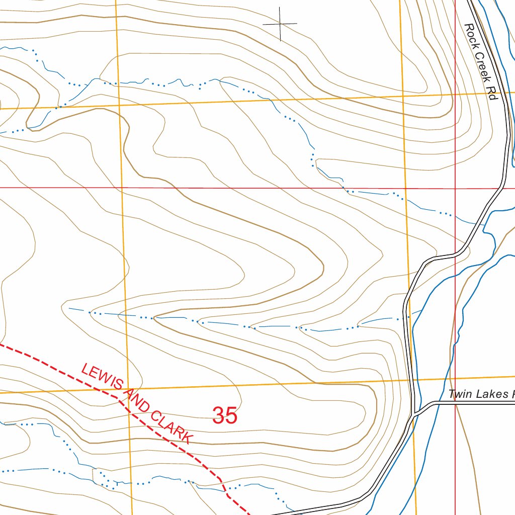 Highland Ranch, MT FSTopo Map by US Forest Service - Topo | Avenza Maps