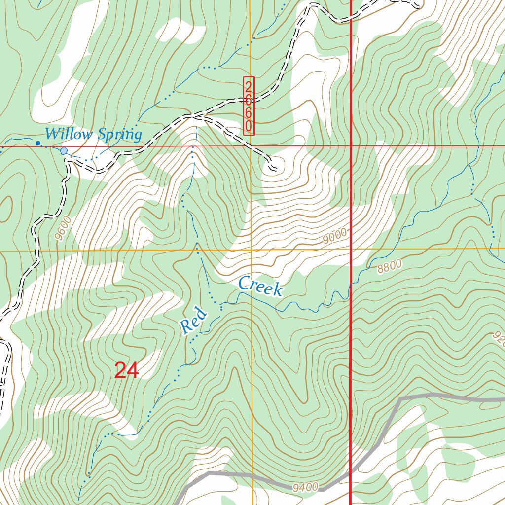 Hilgard Mountain, UT FSTopo Map by US Forest Service - Topo | Avenza Maps