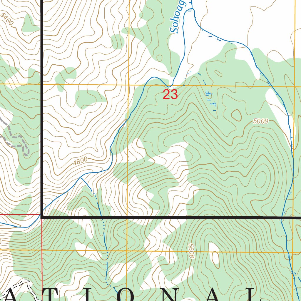 High Valley, ID FSTopo Map by US Forest Service - Topo | Avenza Maps