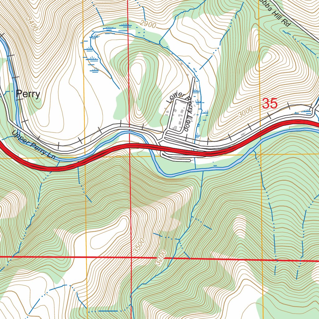 Hilgard, OR FSTopo Map by US Forest Service - Topo | Avenza Maps