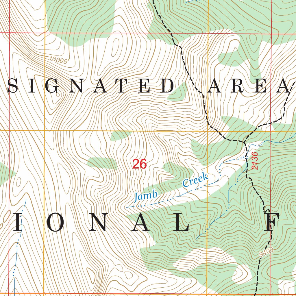 Hoback Peak, WY FSTopo Map by US Forest Service - Topo | Avenza Maps