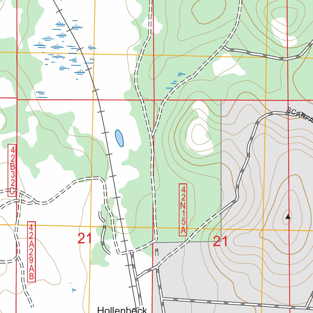 Hollenbeck, CA FSTopo Map by US Forest Service - Topo | Avenza Maps