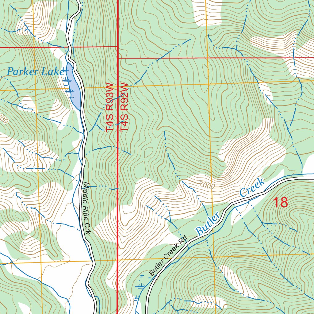 Horse Mountain, CO FSTopo Map by US Forest Service - Topo | Avenza Maps