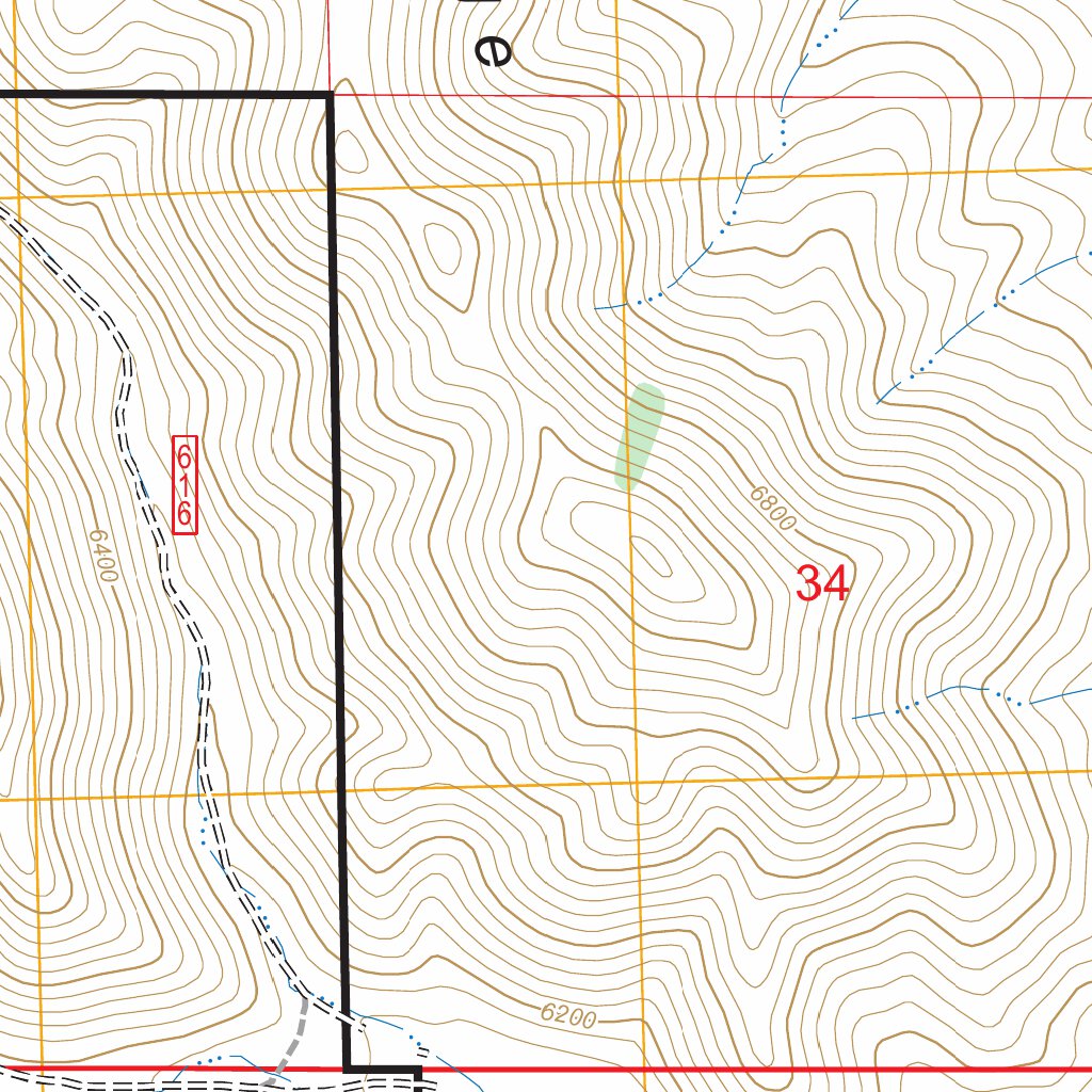 Howe NW, ID FSTopo Map by US Forest Service - Topo | Avenza Maps